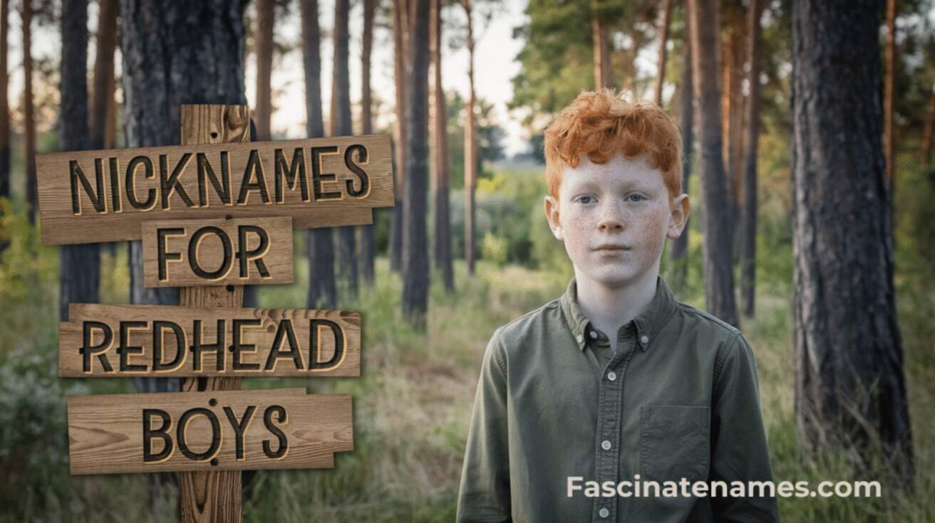 Fiery Nicknames for Redheads: Vibrant Choices - Fascinate Names