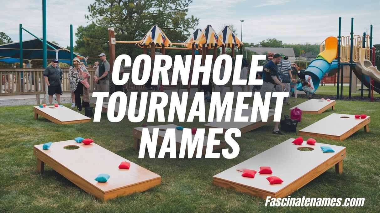 450+ Unique and Funny Cornhole Team Names for Your Squad - Fascinate Names