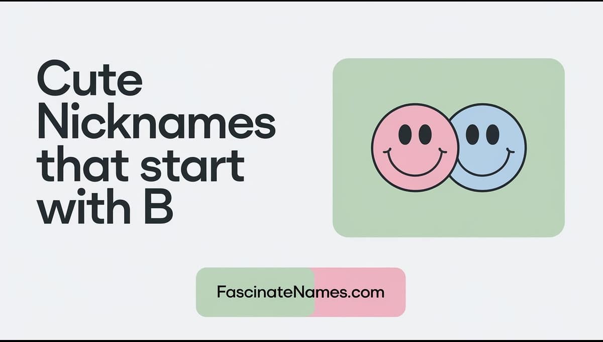 300+ Nicknames That Start With B for Every Personality! - Fascinate Names