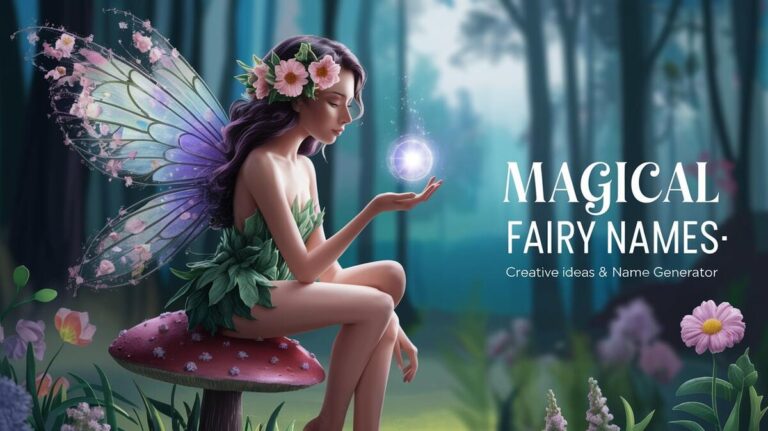 Magical Fairy Names: Creative Ideas & Name Generator - Fascinate Names