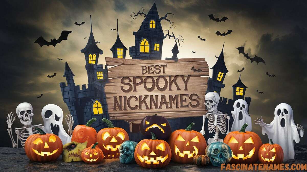 450+ Spooky Nicknames: Eerie Ideas for Your Haunting Fun - Fascinate Names