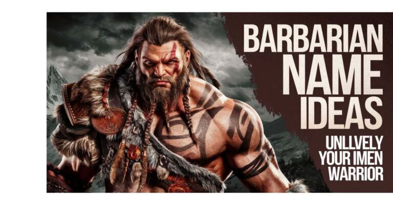 Epic Barbarian Names Ideas: Unleash Your Inner Warrior! - Fascinate Names