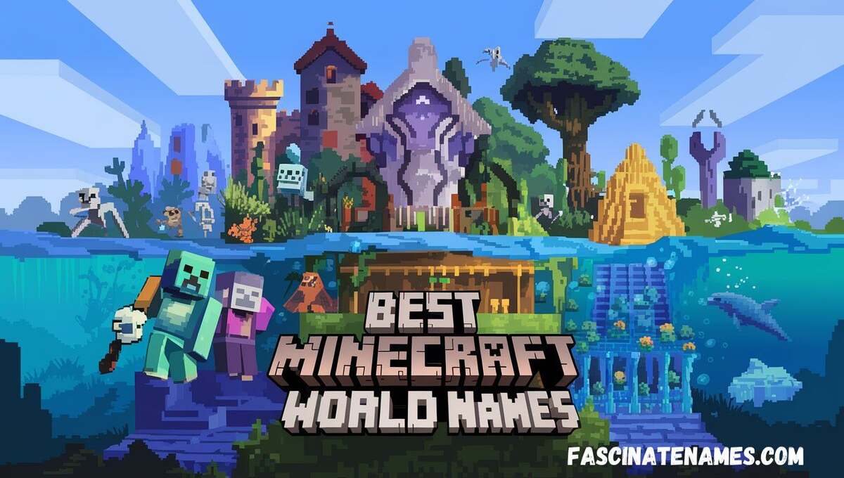 Minecraft World Names: Creative & Memorable Ideas for Players ...