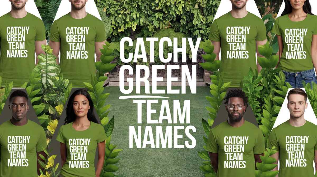 500+ Green Team Names for Your Eco-Friendly Squad - Fascinate Names