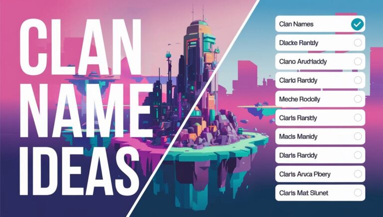 Best Clan Names Generator for Gamers & Teams! - Fascinate Names