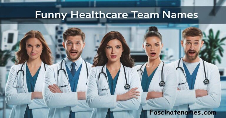 Best 600+ Medical Team Names to Unite Your Healthcare Squad - Fascinate ...