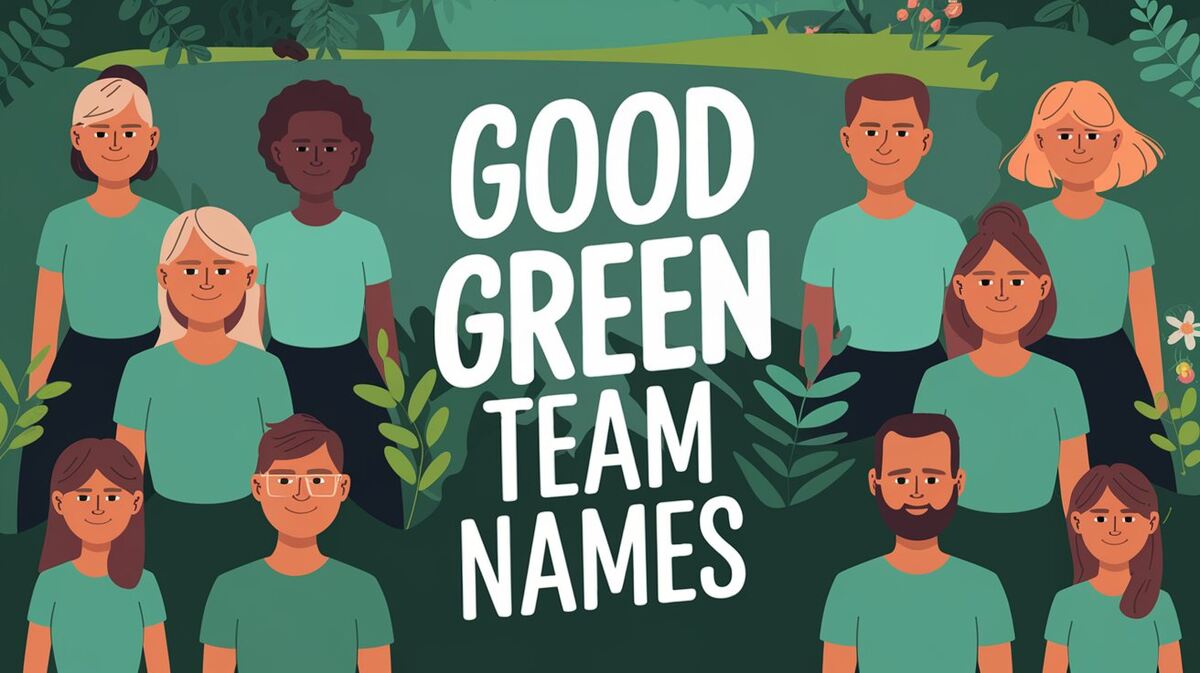 500+ Green Team Names for Your Eco-Friendly Squad - Fascinate Names