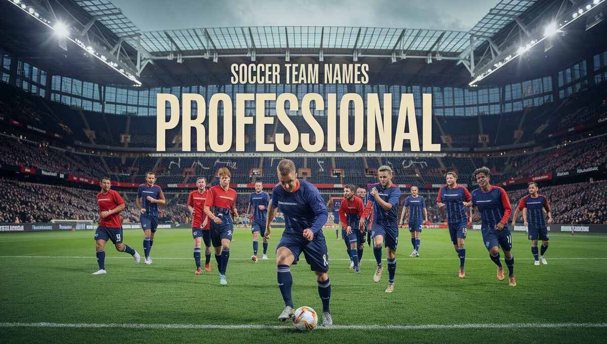 Soccer Team Names: Funny, Cool, & Unique Ideas - Fascinate Names