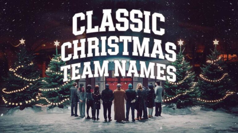 999+ Fun & Unique Christmas Team Names for Virtual Parties! - Fascinate ...