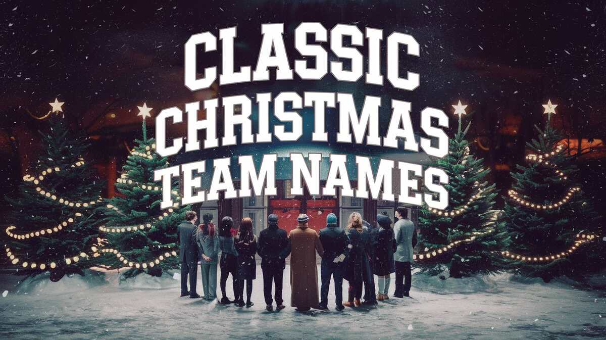 999+ Fun & Unique Christmas Team Names for Virtual Parties! - Fascinate ...