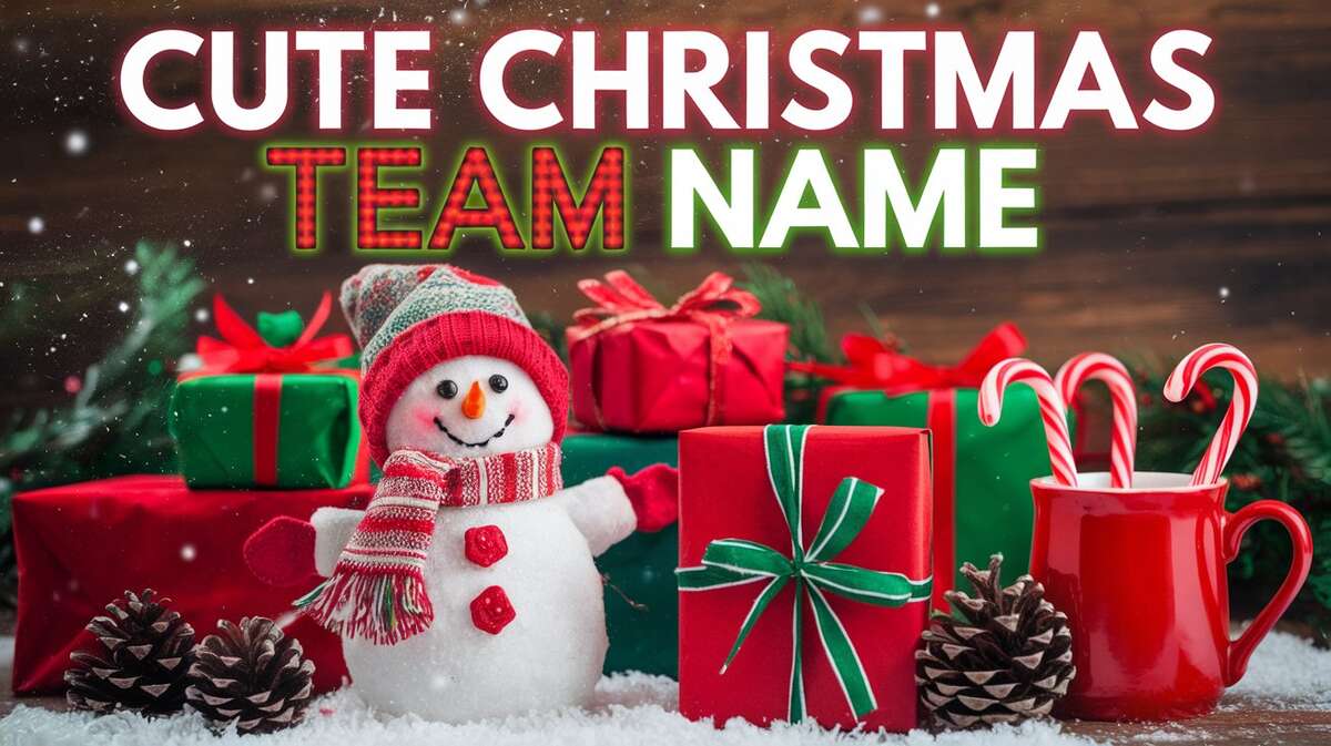 999+ Fun & Unique Christmas Team Names for Virtual Parties! - Fascinate ...