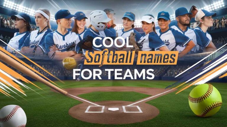 Best Softball Team Names to Inspire Your Squad - Fascinate Names